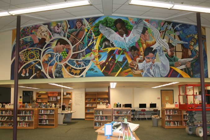 David Fichter - Student Mural Portfolio - Boston Murals - Boston Muralist